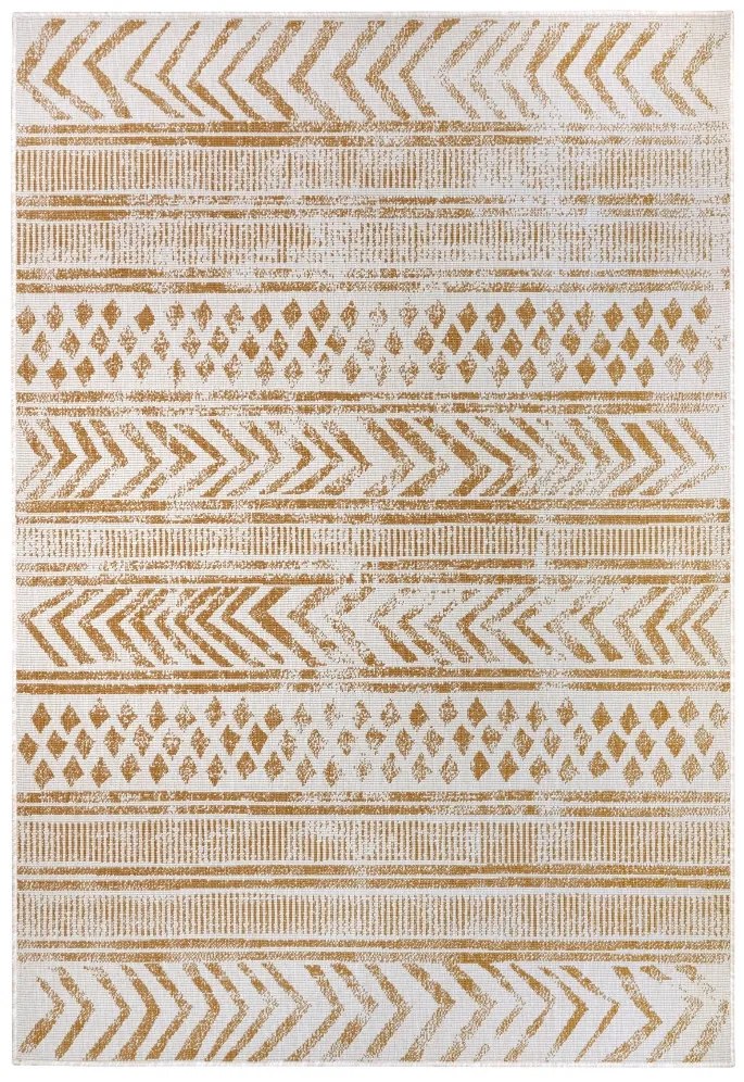 NORTHRUGS - Hanse Home koberce Kusový koberec Twin Supreme 105787 Ochre – na ven i na doma - 160x230 cm