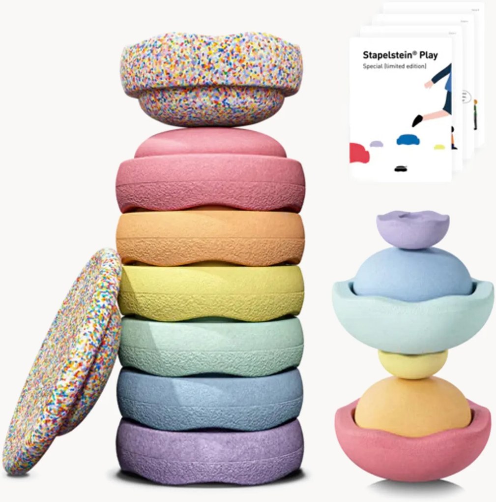 Sada balančních kamenů a desky All In Stapelstein