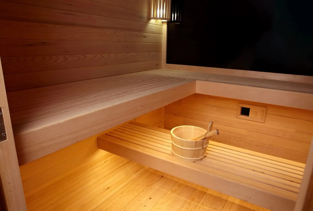 Relax na MAX Sudová sauna CUBE Hemlock 200
