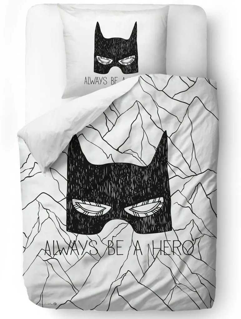 Povlečení batman - be a hero 135x200/80x80cm