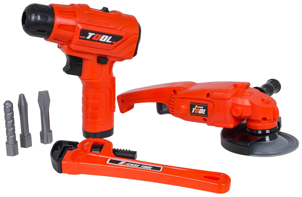 RKToys Dětská sada nářadí s taškou 42 dílů