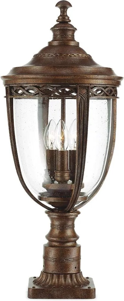 Venkovní stojací lampa Elstead English Bridle EB3-L-BRB/IP44 bronz