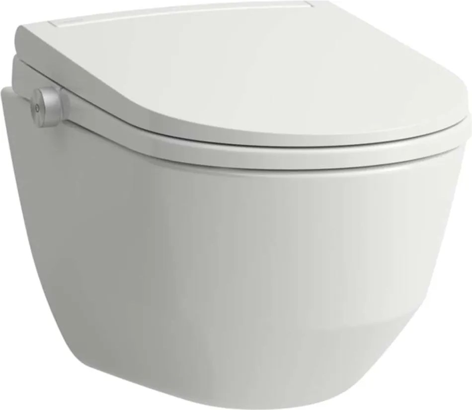 Laufen Cleanet Pro Lite - Elektronický bidet s keramikou, závěsný, Rimless, SoftClose, bílá H613890000S002