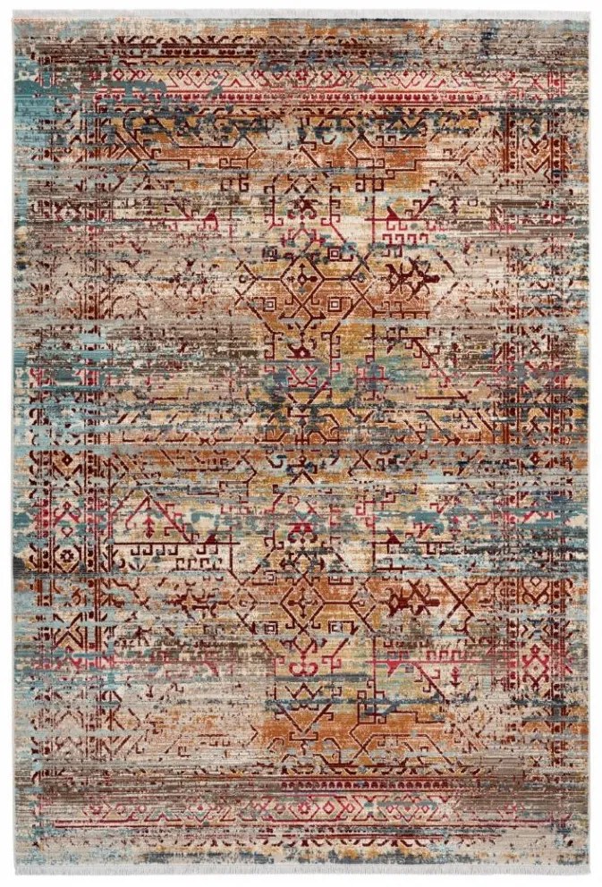Obsession, Kusový koberec Inca 356 Multi, 40x60, vícebarevná, obývací pokoj
