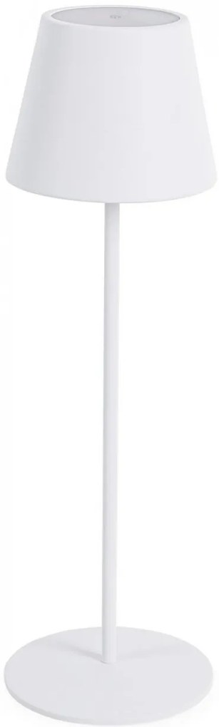 BIZZOTTO Zahradní stojací LED lampa ETNA 38 cm bílá
