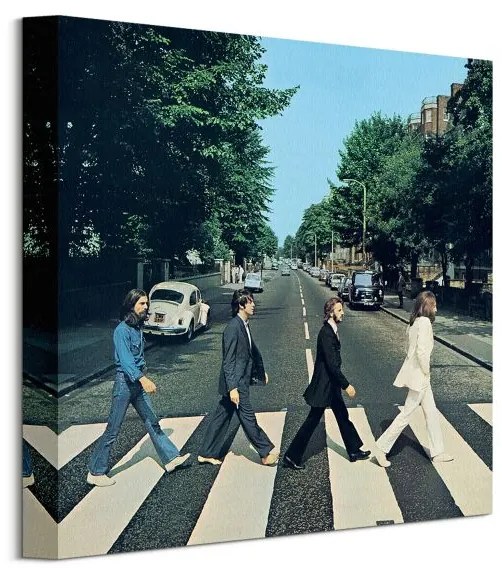 Art Group Obraz na plátně The Beatles Abbey Road Velikost: 30 x 30 cm