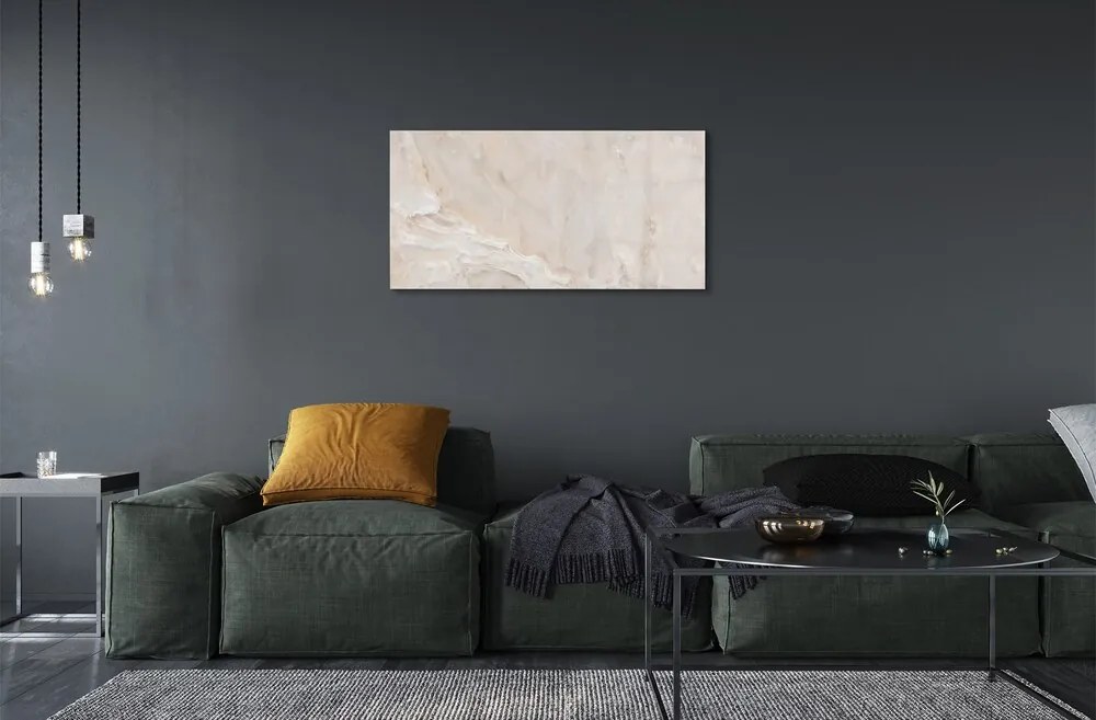 Obraz na skle Marble kamenná zeď 120x60 cm