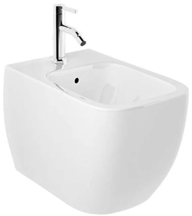 Kludi Resa C - Závěsný bidet, otvor pro baterii, lesklá bílá 28BIW0143