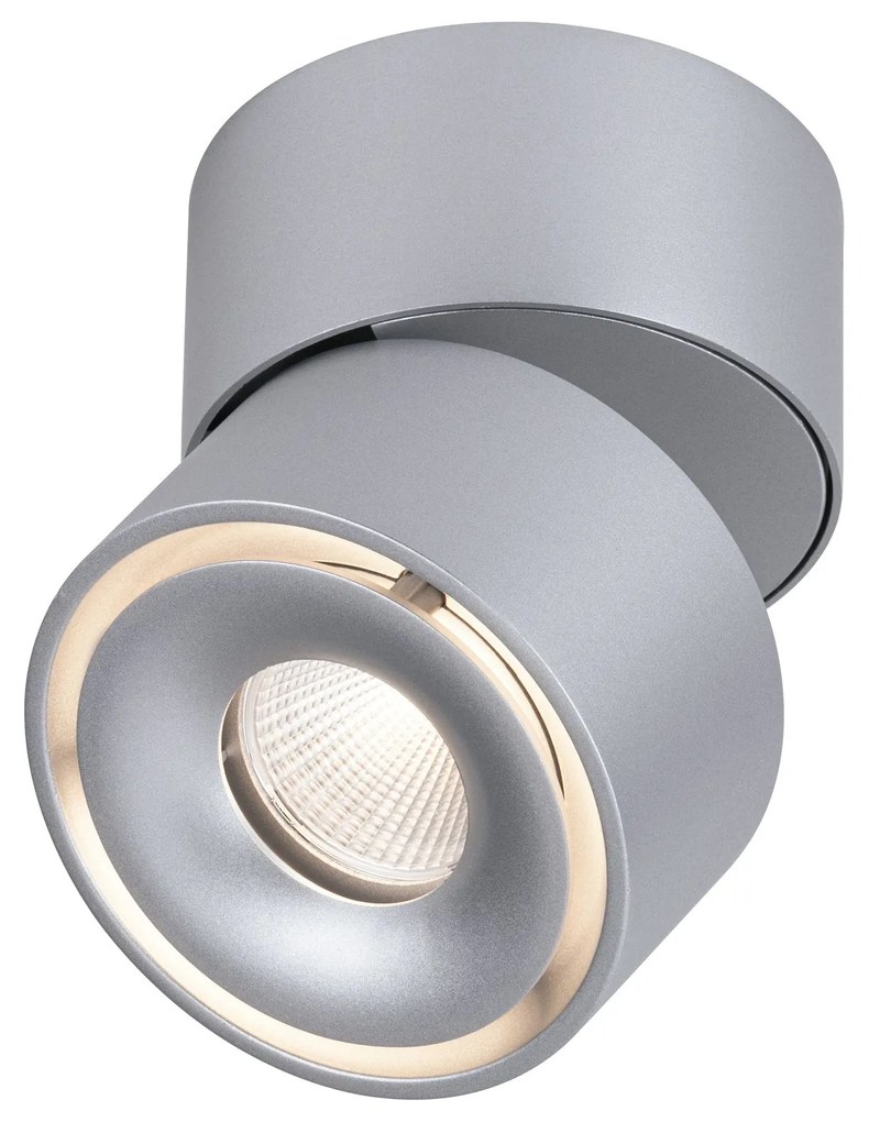 Paulmann 93375 Spircle, matně chromové stropní bodové svítidlo, 8W LED 3000K, výška 8,3cm
