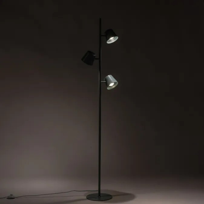 Stojací lampa Snap Fosca Coffe Brown Trio