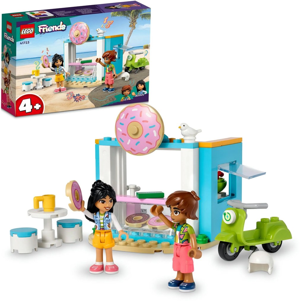 Lego stavebnice lego friends 41723 obchod s donuty