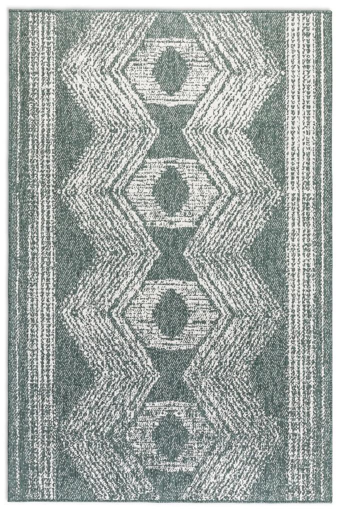 ELLE Decoration koberce Kusový koberec Gemini 106010 Green z kolekce Elle – na ven i na doma - 80x150 cm