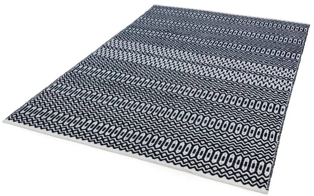 Tribeca Design Kusový koberec Bolla Black Rozměry: 66x240 cm