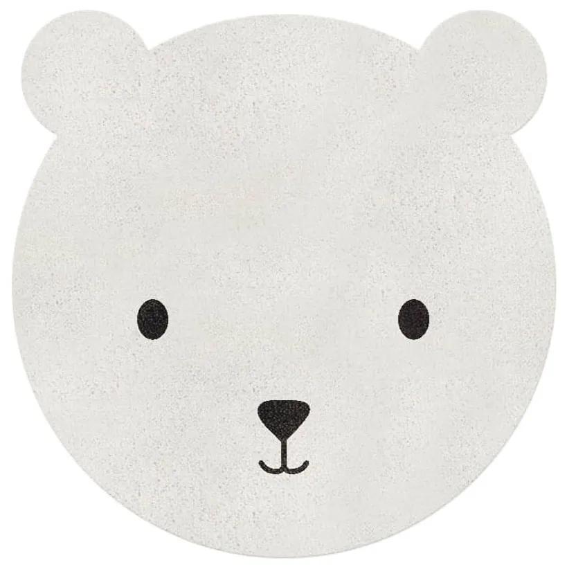 Eulenschnitt Dětský kobereček Bear, bílá barva, plast