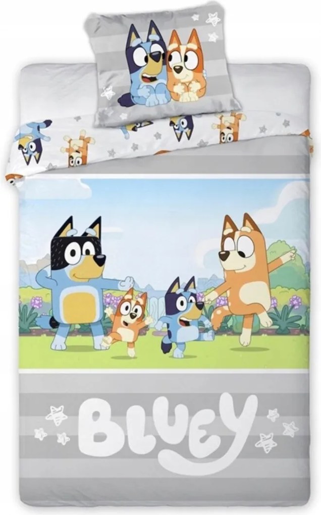 Povleceni Disney Bluey do postielky 135x100cm+40x60cm Faro