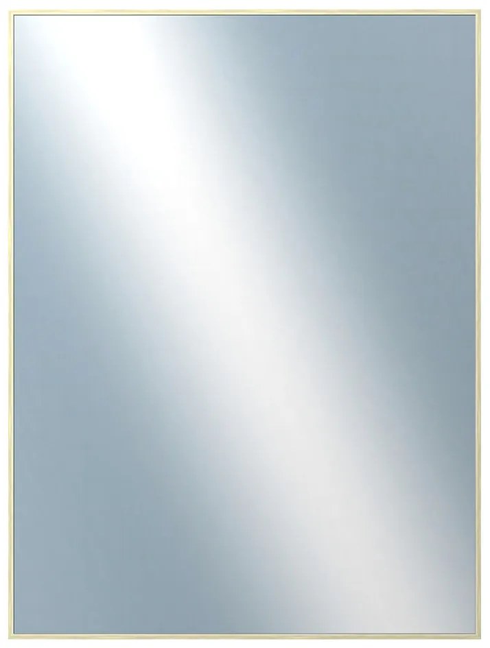 DANTIK - Zarámované zrcadlo - rozměr s rámem cca 60x80 cm z lišty Hliník zlatá lesklá | P01-001 (7001001)