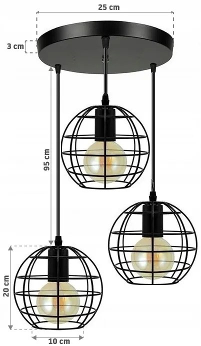 TooLight Stropní svítidlo Odessa 180978A
