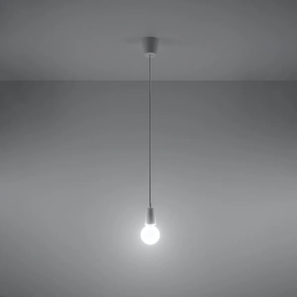 Sollux Lighting Závěsné svítidlo DIEGO 1 bílé