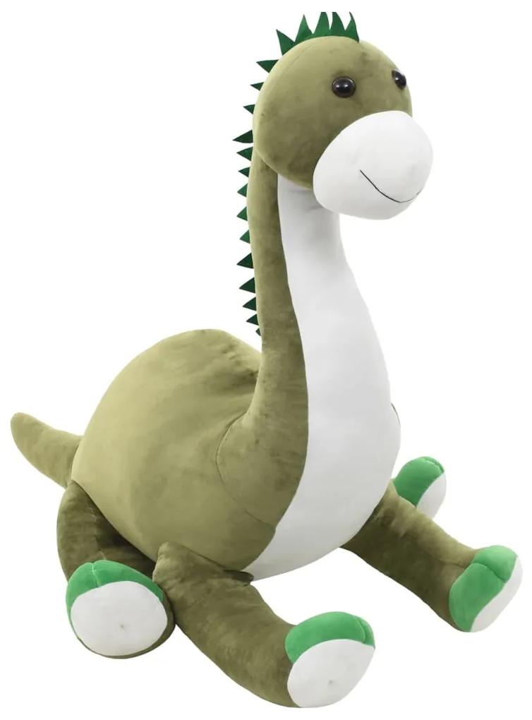 Plyšový dinosaurus brontosaurus k mazlení zelený