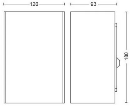 Philips 17464/30/P7 - LED RGB Venkovní svítidlo Hue RESONATE 2xLED/8W/230V IP44