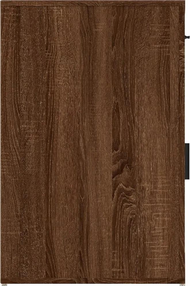 vidaXL Skříňka k psacímu stolu 40x49x75cm kompozitní dřevo [816799] Barva: hnědý dub