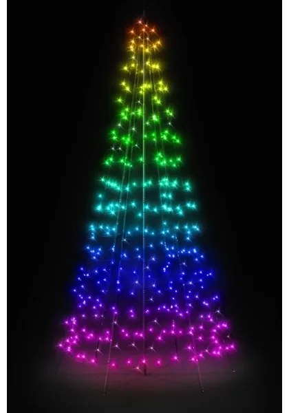 LED světelný stromeček Twinkly Light Tree 4m RGB-AWW 750LED