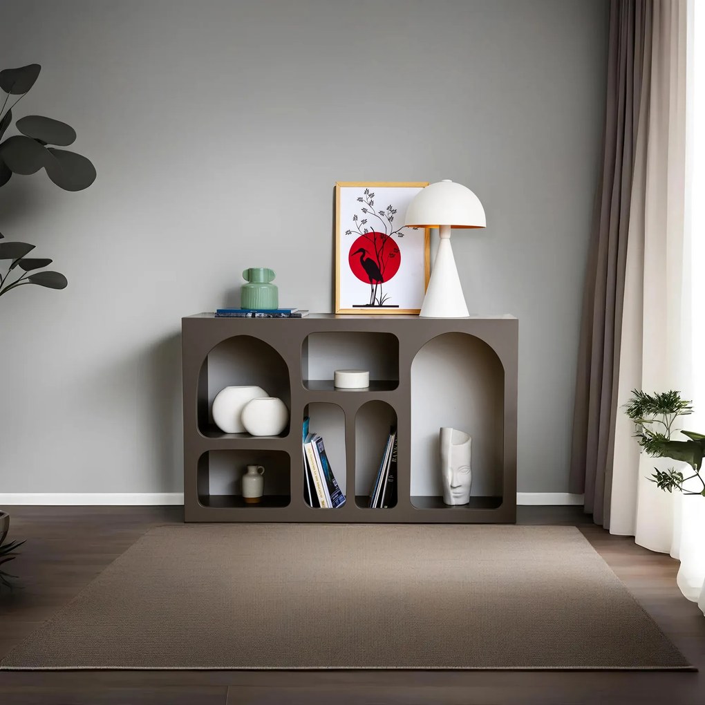 Kalune design Konzolový stolek LIVA antracitový