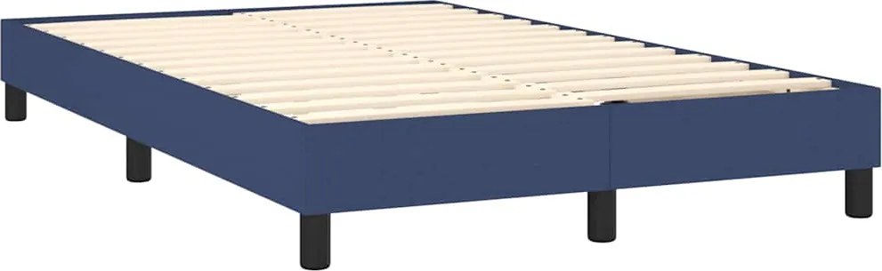 Rám postele s boxspringem modrá 120x200 cm textil 3120506