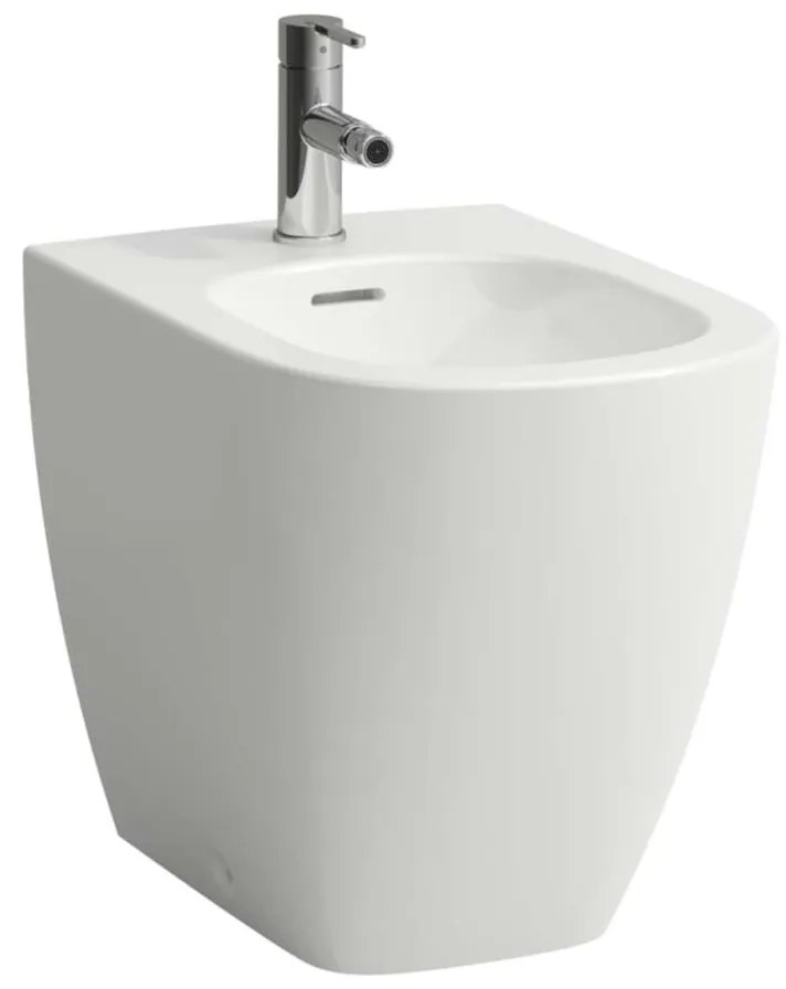 Laufen Lua - Stojící bidet, otvor pro baterii, bílá H8320810003021