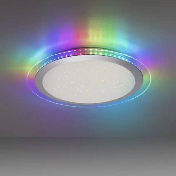 Leuchten Direkt 15411-2 - LED RGB Stmívatelné stropní svítidlo CYBA 26W/230V +DO