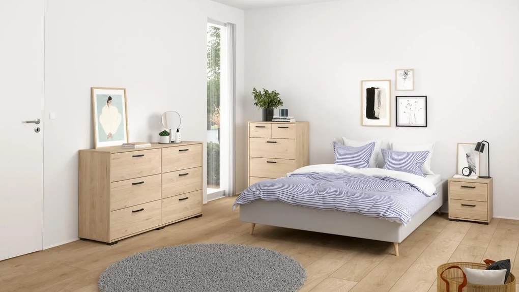 FALCO Noční stolek Selina 701 jackson hickory