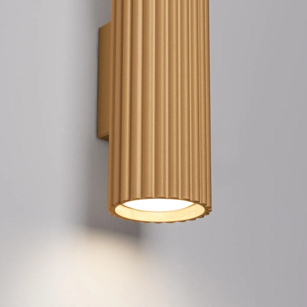 Sollux Lighting Nástěnné svítidlo KARBON 30 zlaté