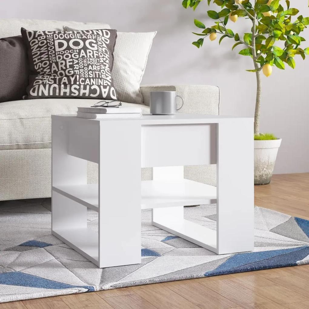 vidaXL Konferenční stolek 55,5x55x45 cm kompozitní dřevo [816932] Barva: šedá sonoma