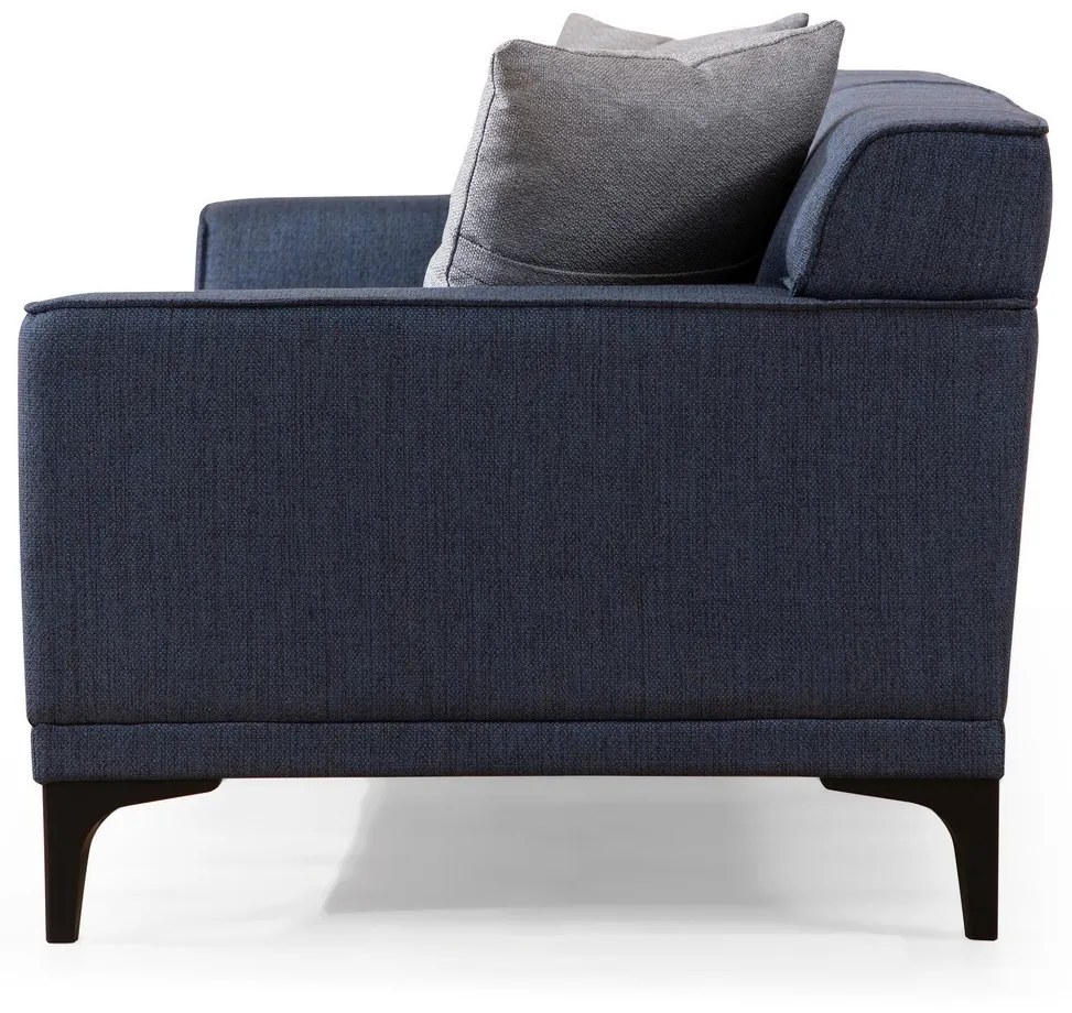 Atelier del Sofa 3-místná pohovka Petra 3 - Blue, Modrá