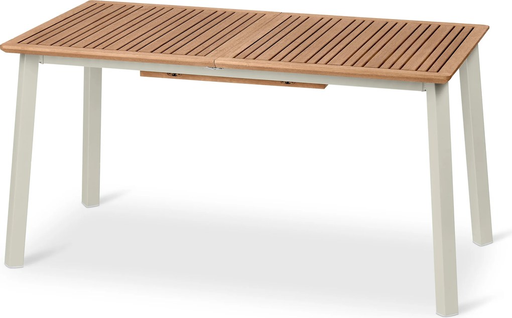 Tchibo - Prostorově úsporný rozkládací zahradní stůl »Liska«, cca 140–200 x 75 cm