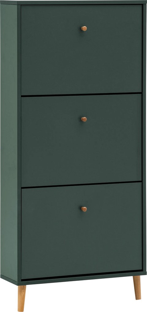XXXLutz VYKLÁPĚCÍ BOTNÍK, lesní zelená, 59,8/131/19,55 cm MID.YOU - Online Only šatny & botníky - 000895012018