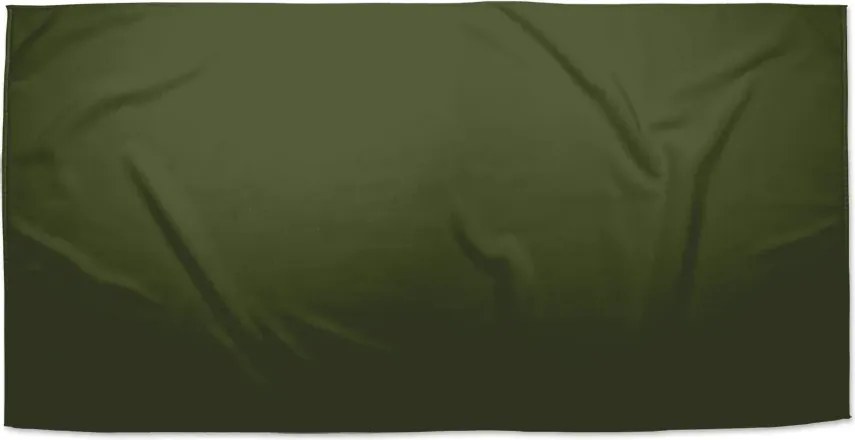 Sablio Ručník Vojenská zelená - 50x100 cm