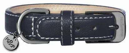 MILK&PEPPER Obojek pro psy Vendome Marine Velikost: 45x2 cm