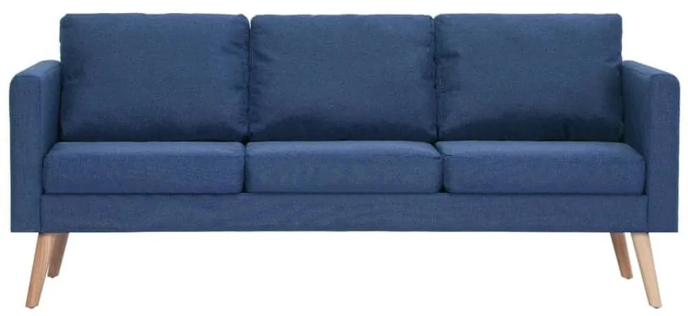 Petromila 2dílná sedací souprava textilní modrá