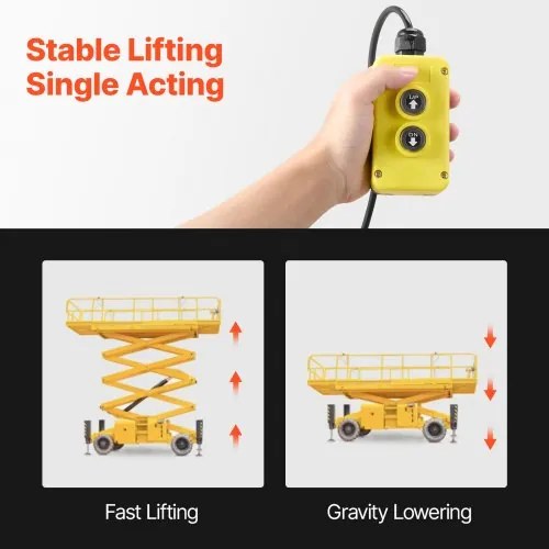 Hydraulický agregát 6 l, Maximální přetlak 22 MPa a průtok 3,4 l/min VEVOR