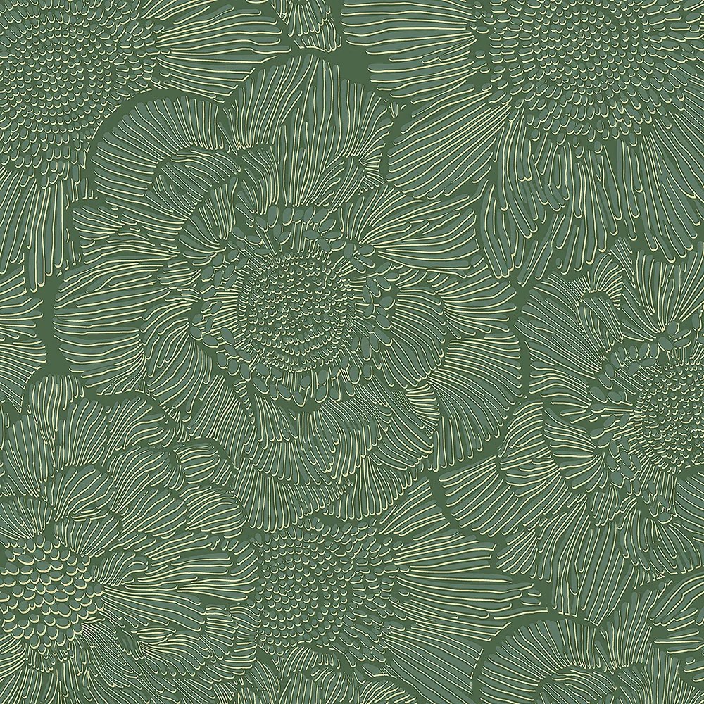 Zelená vliesová tapeta s květy A56403, Vavex 2024