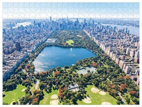 Galison Oboustranné puzzle New York City Gray Malin 500 dílků