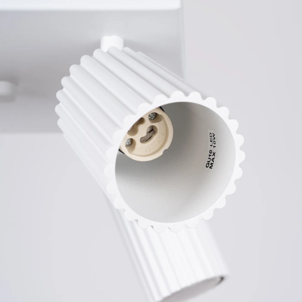 Sollux Lighting Stropní svítidlo KARBON 4 bílé