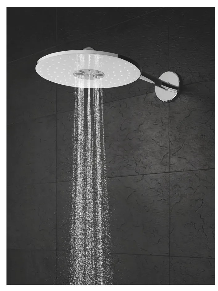 Grohe Rainshower 310 SmartActive - Set hlavové sprchy s 2 režimy proudů, měsíční bílá 26475LS0