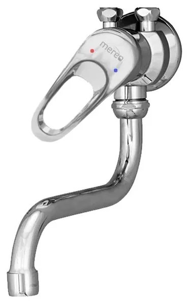 Mereo, Dřezová nástěnná baterie s ramínkem 3/4" - 150 mm, chrom CBE301019M