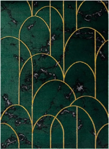 Kusový koberec Emerald 1016 green and gold, 200x290, zelená, kancelária, Dywany Łuszczów
