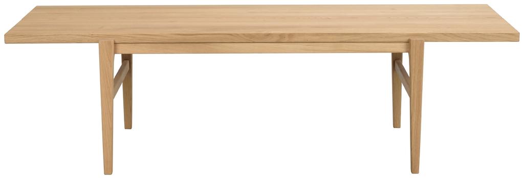 Přírodní masivní dubový konferenční stolek Rowico Desma, 160 cm