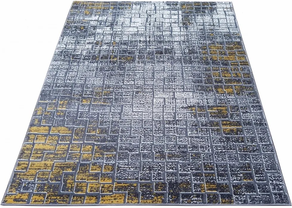Kusový koberec Madrid žlutý, Velikosti 160x220cm