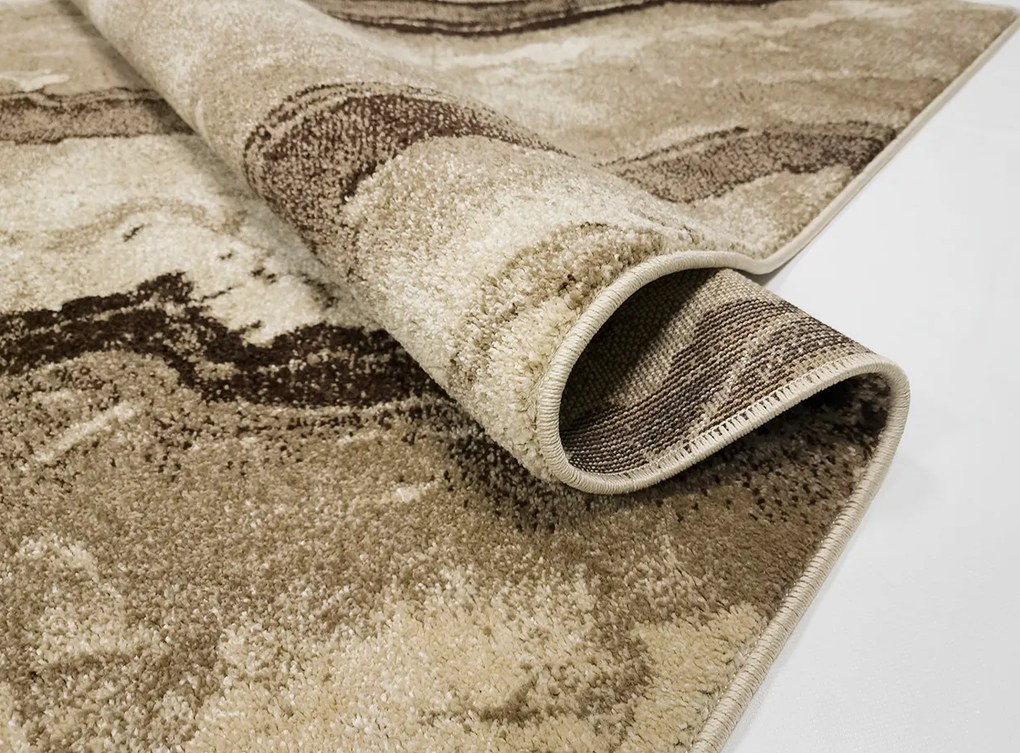 BE Koberec Wenus 7772 BEIGE - béžový, hnědý obdélníkový Rozměr: 60x100 cm