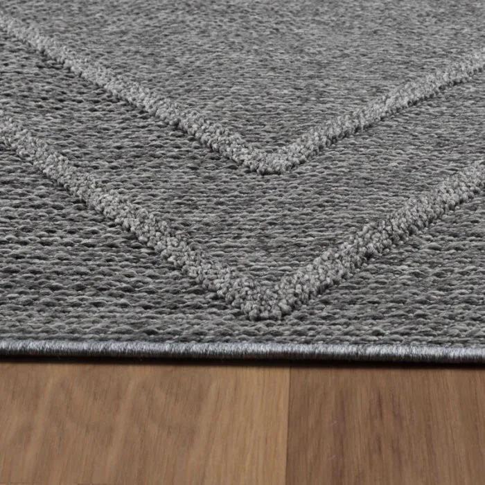 Vopi | Kusový koberec Patara 4954 grey - 160 x 230 cm